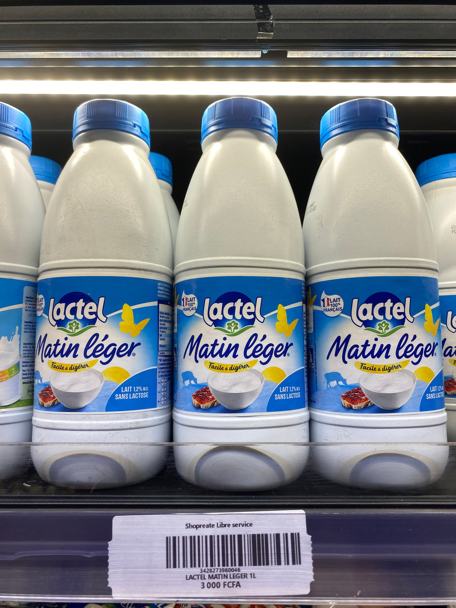 Lactel Matin Léger 1L| MAGIC MEGASTORE