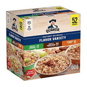 Quaker Instant Oatmeal Variety Pack 5pk. DLC: 02MAI24| MAGIC MEGASTORE