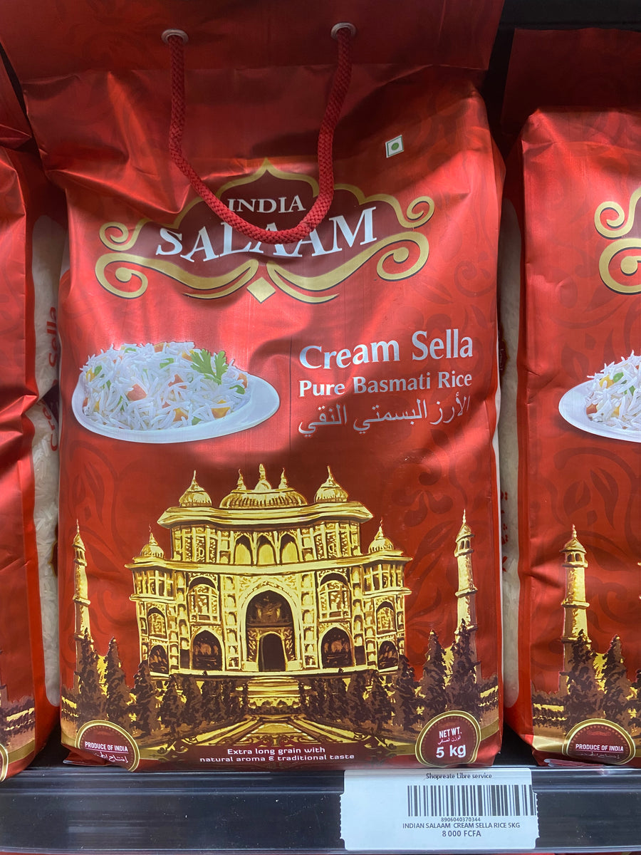 INDIAN SALAAM CREAM SELLA RICE 5KG| MAGIC MEGASTORE