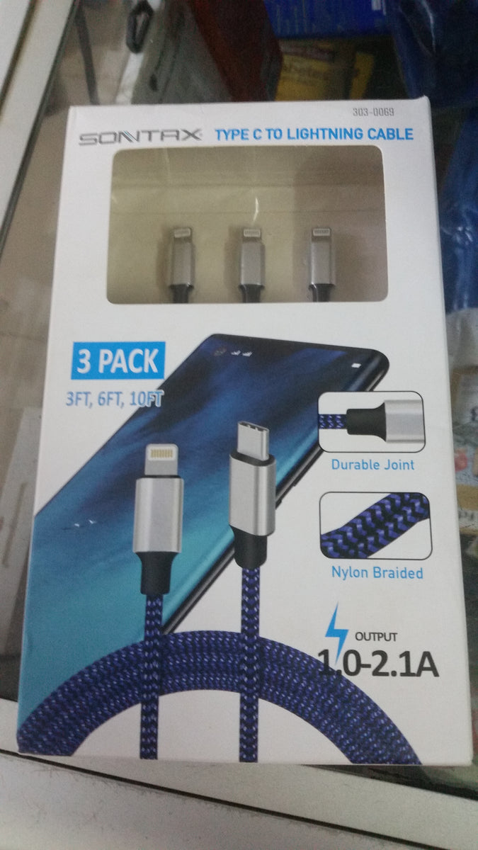 Sontax Type C to lightning cable| MAGIC MEGASTORE