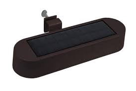 Patriot Lighting® Solar Integrated LED Elongated Gutter Landscape Ligh ...